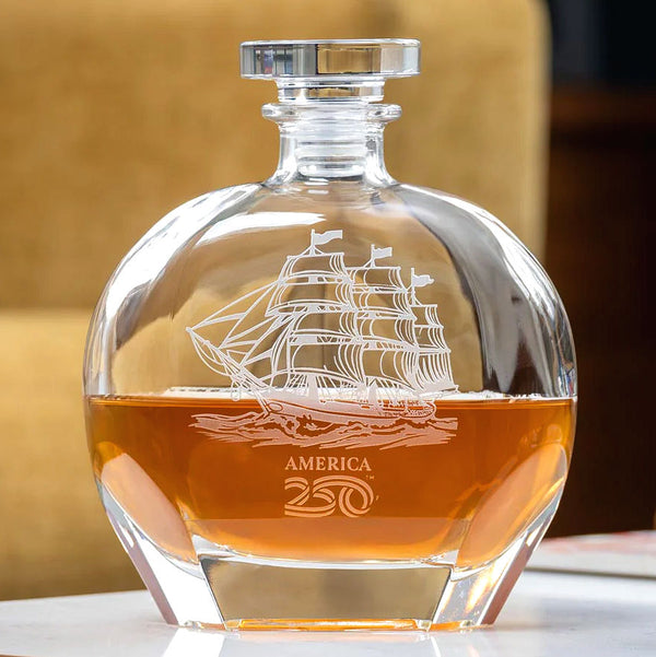 250th Anniversary Tall Ship Decanter– Nautical Luxuries