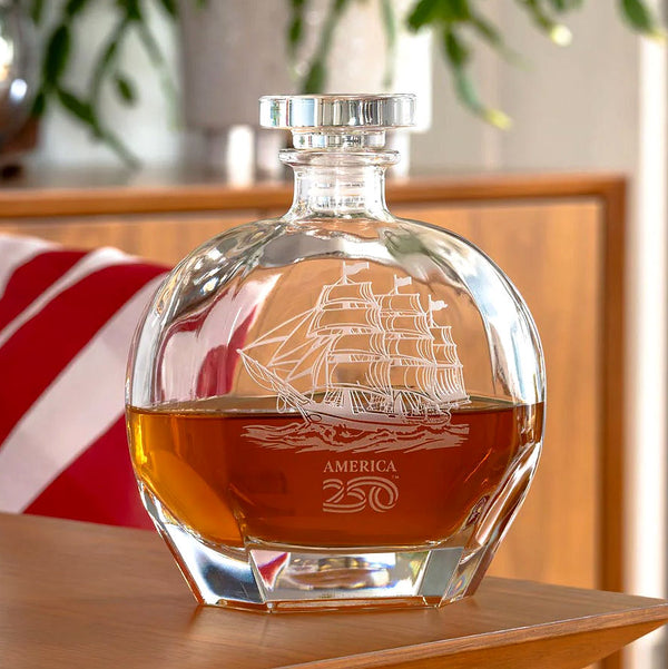 250th Anniversary Tall Ship Decanter– Nautical Luxuries