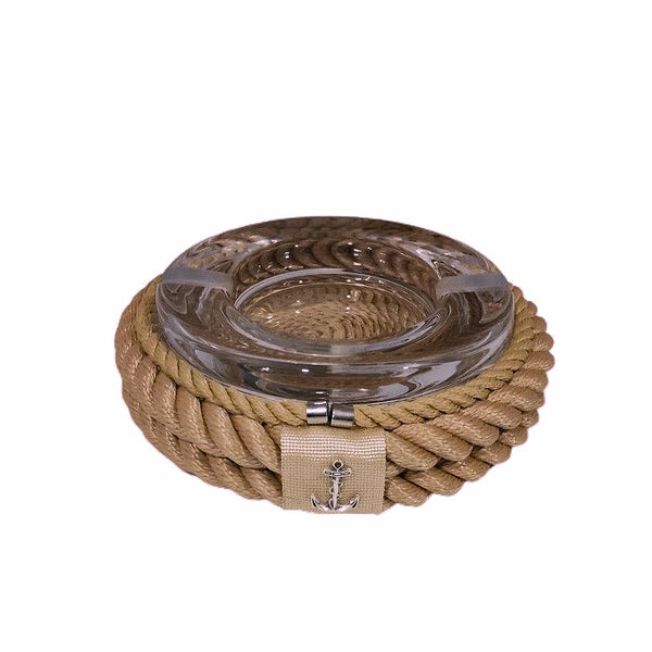 Maritimo Collection Nautical Rope Cigar Ashtray | Nautical Luxuries