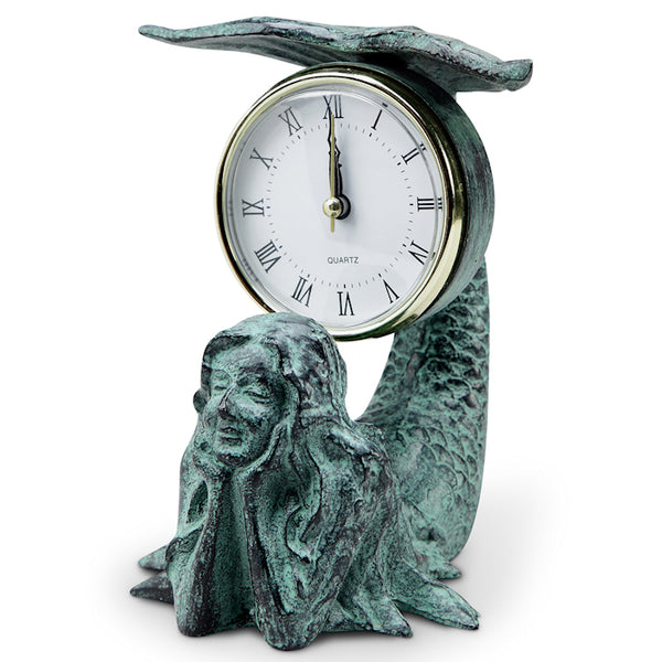 Mermaid Daydreams Table Clock | Nautical Luxuries