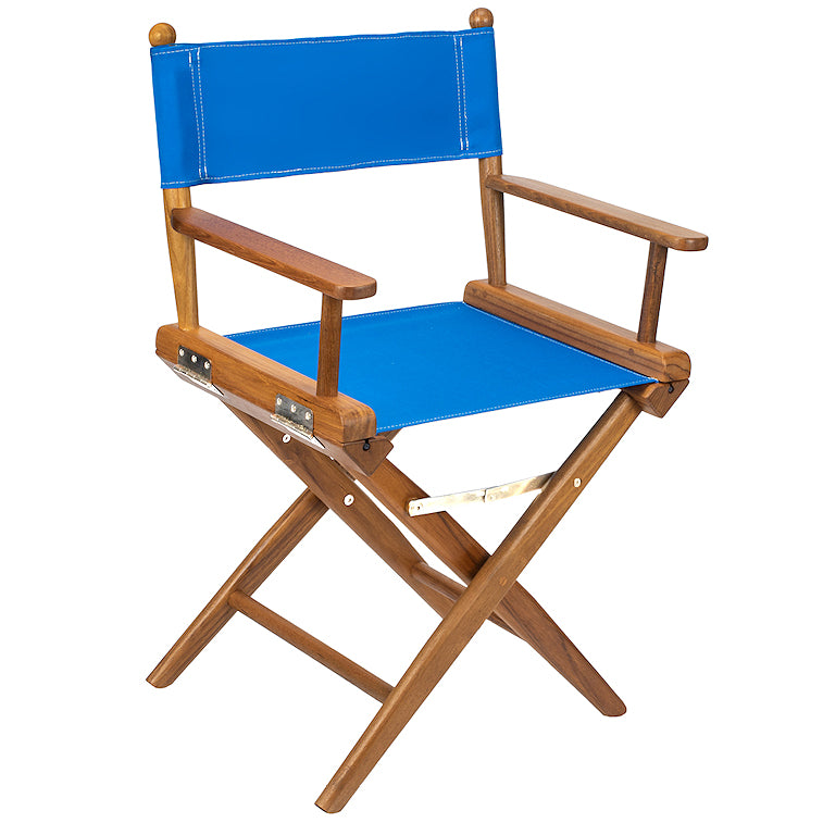 Yachting Teak Collection Sunbrella® Director's Chairs– Nautical Luxuries