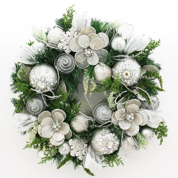 Beach Christmas Durables Capiz Shell Wreath | Nautical Luxuries