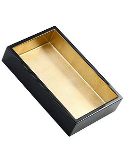 Lacquered Wood Disposable Hand Towel Caddies | Nautical Luxuries