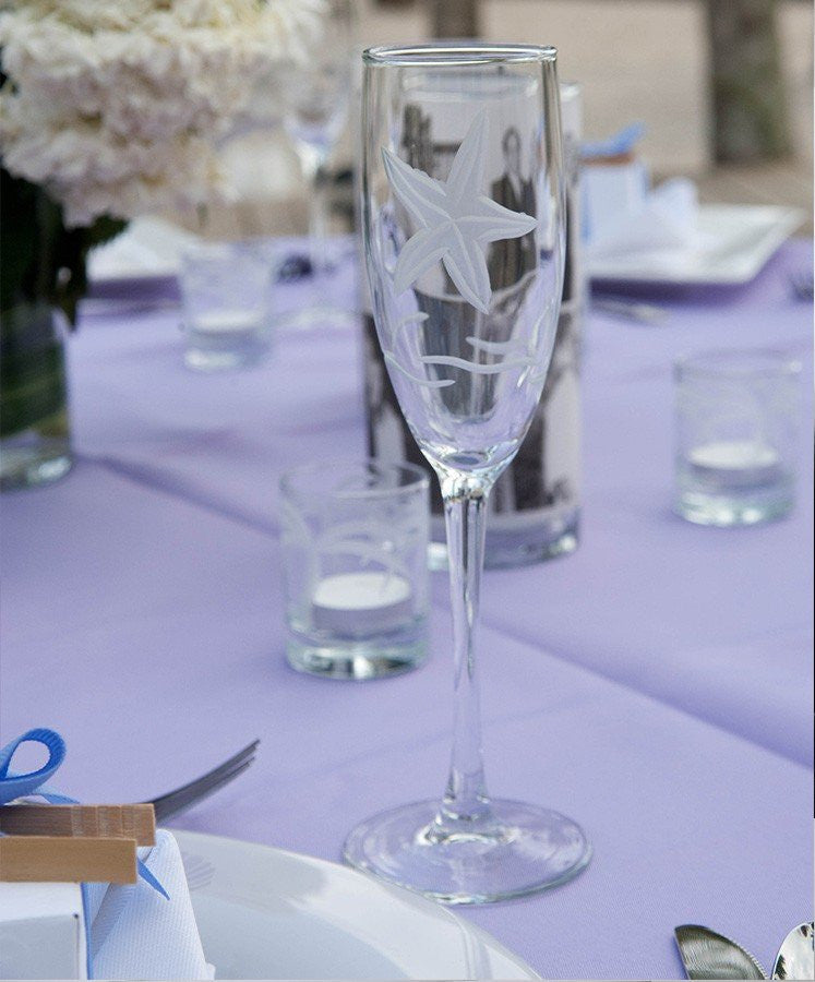 Starfish Garden Coastal Glassware | Nautical Luxuries