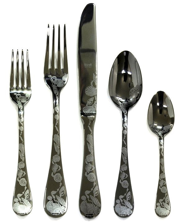 Venus Shell 30-Pc. Engraved Flatware Sets | Nautical Luxuries