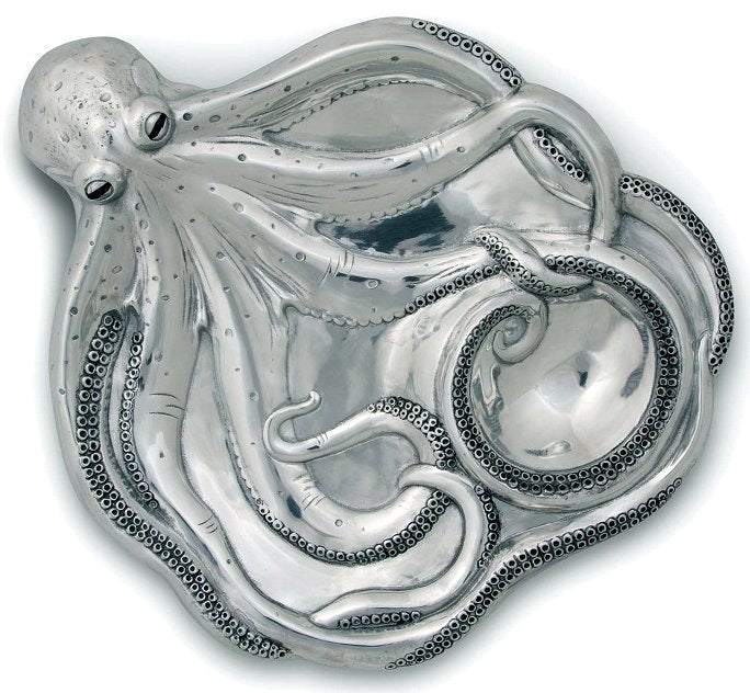 Deep Sea Octopus Chip & Dip Server | Nautical Luxuries