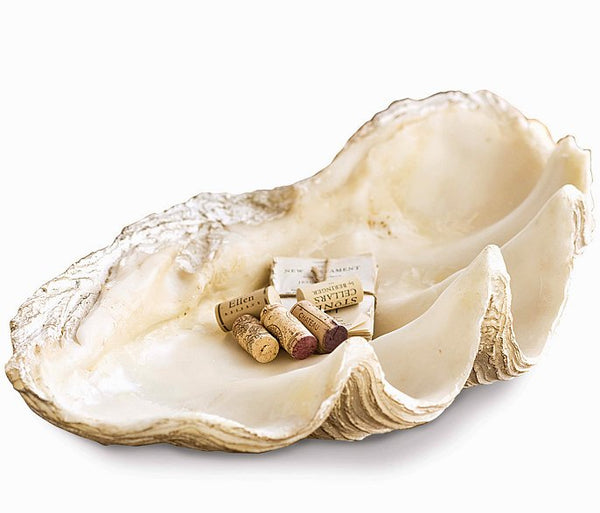 Atlantis Giant Clamshell Display Bowl | Nautical Luxuries