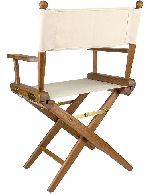 Yachting Teak Collection Sunbrella® Director's Chairs | Nautical Luxuries