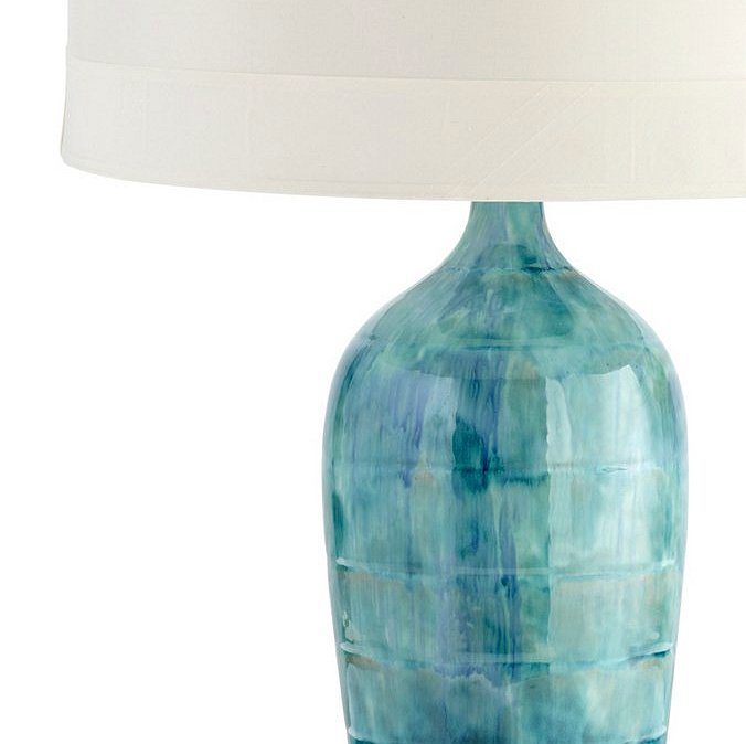 Ocean Depths Ceramic Table Lamp | Nautical Luxuries