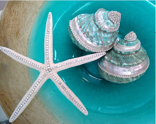 The Wishing Star Crystal Embellished Starfish– Nautical Luxuries